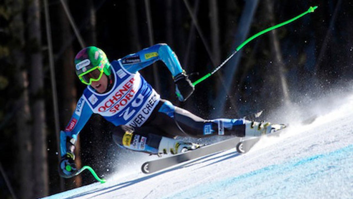 Ted Ligety First in Giant Slalom