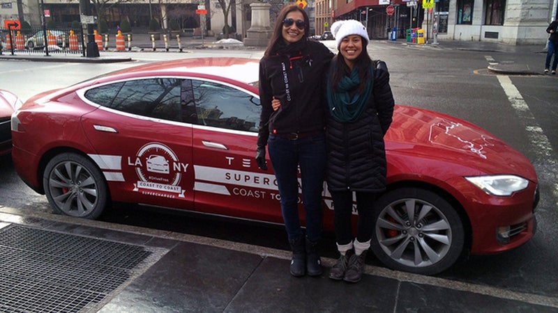 Tesla's Model S Completes Cross-Country Run