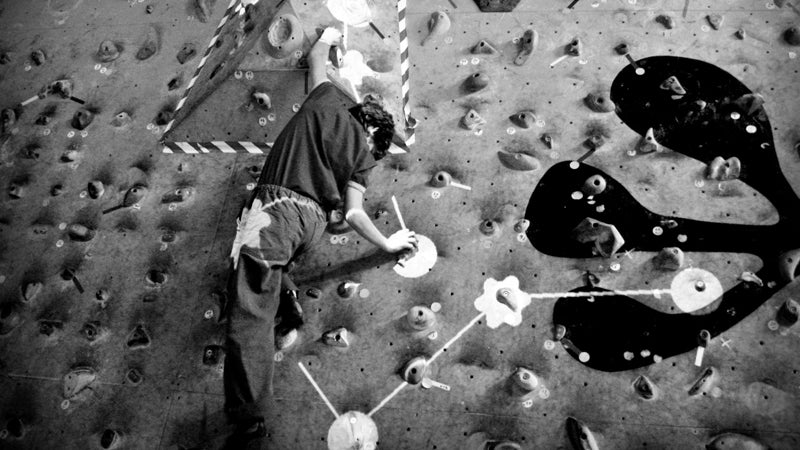 The Virtual-Reality Climbing Wall