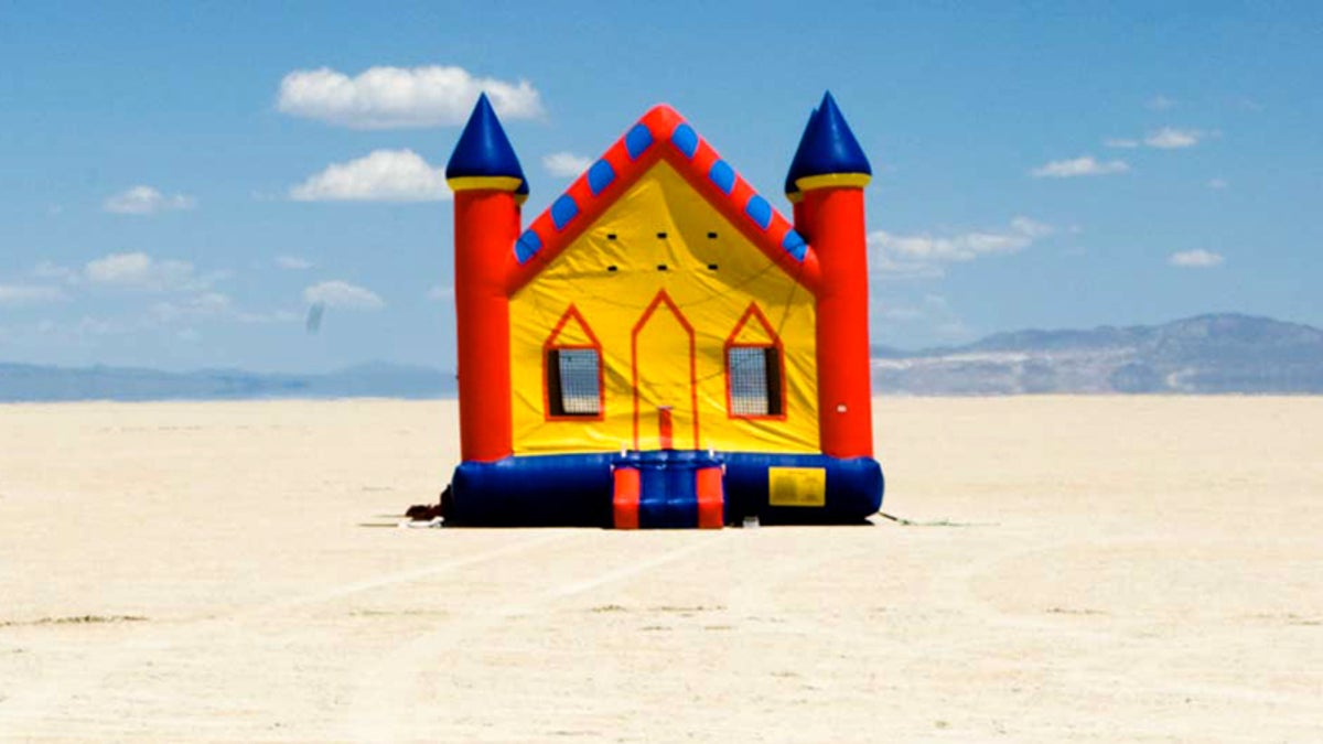 Bounce House Flies 50 Feet into the Air, Injures Two