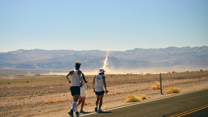 Badwater Ultra Booted from Death Valley