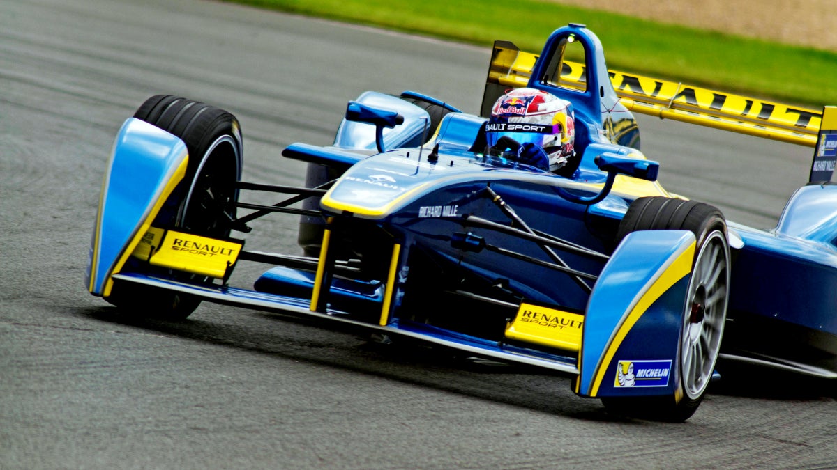 Electric Car Racing Launches in Beijing