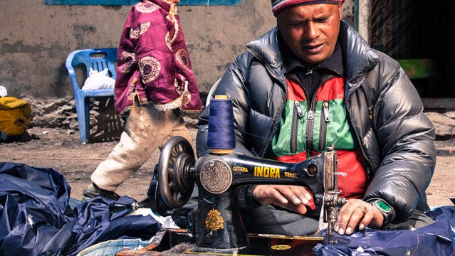 The Tailor of Everest - Outside Online